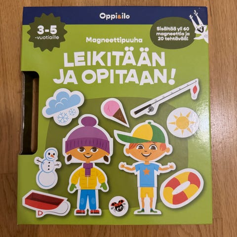 Oppi&ilo Leikitään ja opitaan magneettipuuhapeli 3-5-vuotiaille | Tori