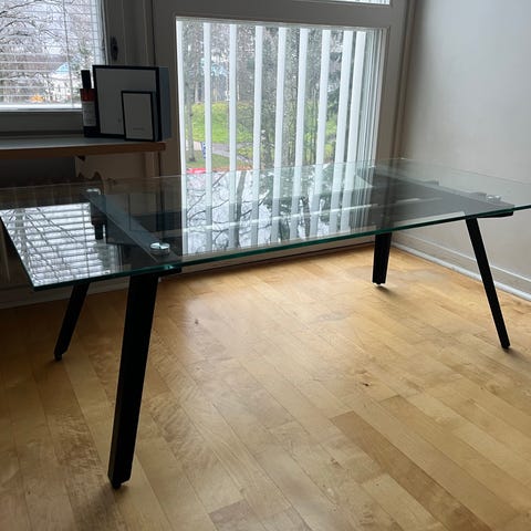 Sohvapöytä kirkas lasi | Tori