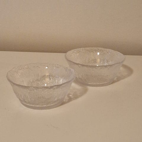 Iittala Solaris Annoskulho / Jälkiruokakulho (2kpl, 1975-1995, Tapio ...