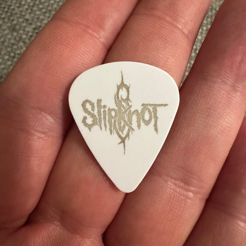 Slipknot tekstillä plektra | Tori