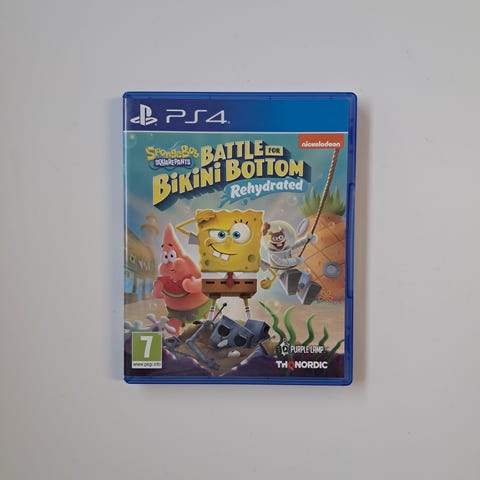 Playstation 4 / PS4 SpongeBob SquarePants Battle for Bikini Bottom ...