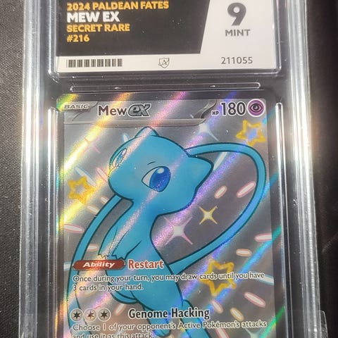 Pokemon Mew Shiny Holo Rare Collector's Card | Tori