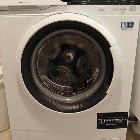 Päältä Aeg 6000-sarjan pesukone | Tori