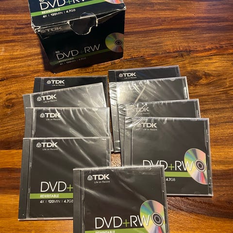 TDK DVD-RW 4.7 GB levyt, 5 kpl pky | Tori
