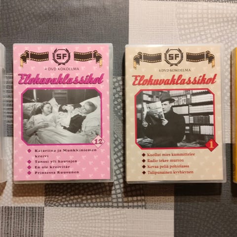 Suomalaisia elokuvia 4€/kpl | Tori