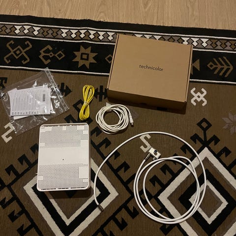 Technicolor CGA2121 + haaroitin | Tori