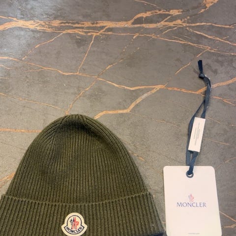 Moncler Miesten Musta Villapipo One size | Tori