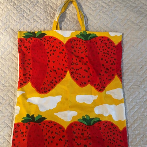 Marimekko kassi ruskea | Tori