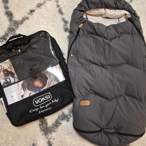 Voksi Explorer untuvapussi musta | Tori