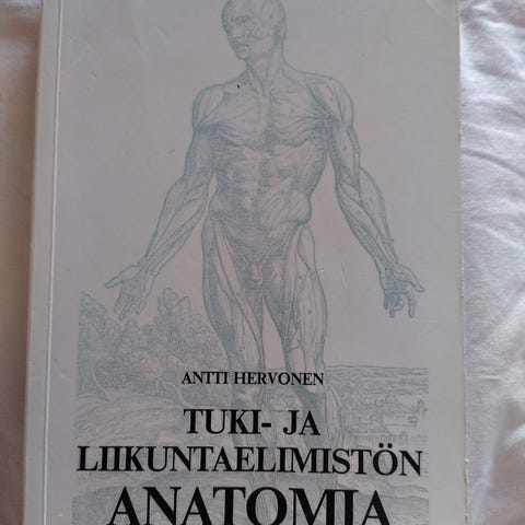 Antti Hervonen Tuki- ja liikuntaelimistön anatomia Kirja | Tori
