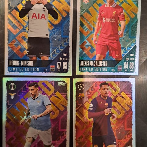 Topps Match Attax 25/26 Black edge edition kortit | Tori