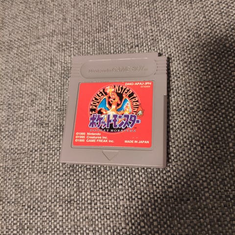 Pokemon Red (L) (GER) GB (Käytetty) | Tori