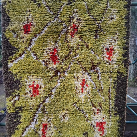 Ryijy 108x160cm, HIILLOS | Tori