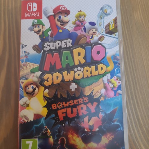 Nintendo Switch Super Mario 3D World + Bowser's Fury peli | Tori