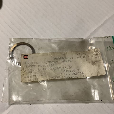 MD701762 lukkorenkas Mitsubishi | Tori