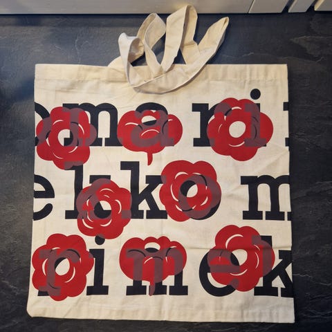 Marimekko kassi ruskea | Tori