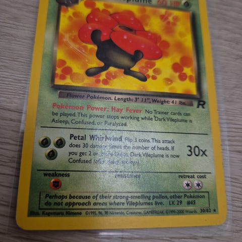 Trainer Imposter Oak's Revenge 76/82 Vintage Pokemon -kortti Team ...