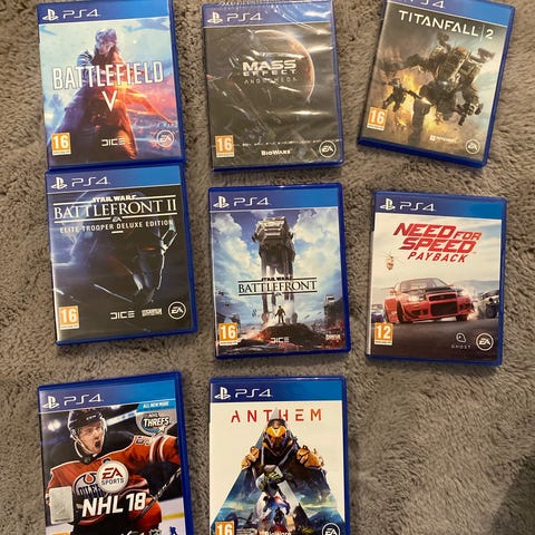 Playstation 4/ps4 -peli kokoelma | Tori
