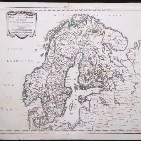 Olaus Magnus Scandinavia kartta | Tori