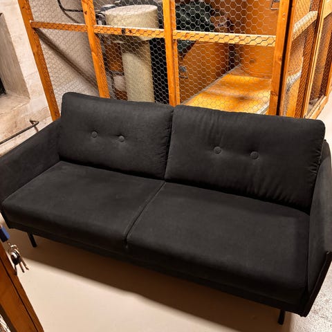 Masku Århus harmaa sohva 3 kpl, rahi ja nojatuoli | Tori