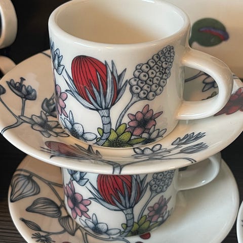 Arabia Runo espressokupit 2kpl | Tori