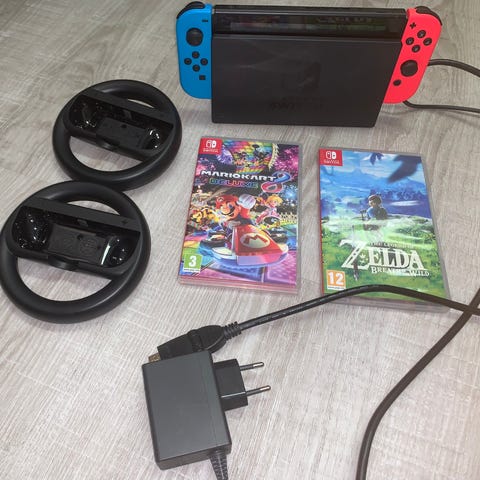 Nintendo Switch Legend of Zelda -erikoisversio pelikonsoli ja ...