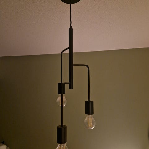 Riippuvalaisin TRIO Carrera led musta | Tori