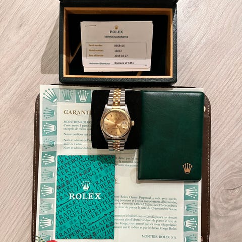 Rolex Datejust 36 Steel/Gold (Ref. 16233) | Tori