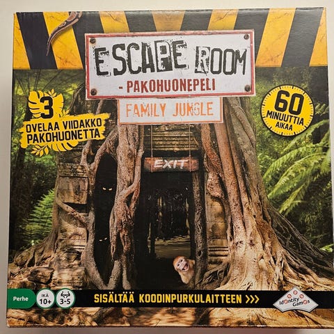 Escape Room Pakohuonepeli Paroni, Noita & Varas | Tori