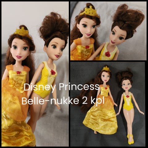 Disney Doll Tiana Belle Dress Bundle Barbie Type (nukke mekko) | Tori
