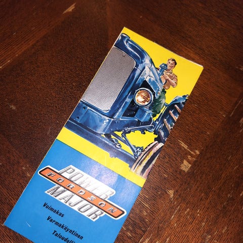 Fordson Super Major Astinlautapari + Letku + Kytkinakselin stefa | Tori