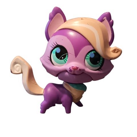 Littlest Pet Shop siamese Scout Kerry McDonald's | Tori