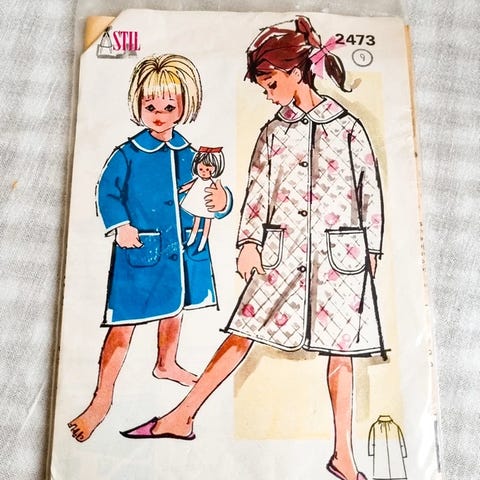 Vintage Simplicity Lasten Kaavapaketti 8322 60-luvulta | Tori