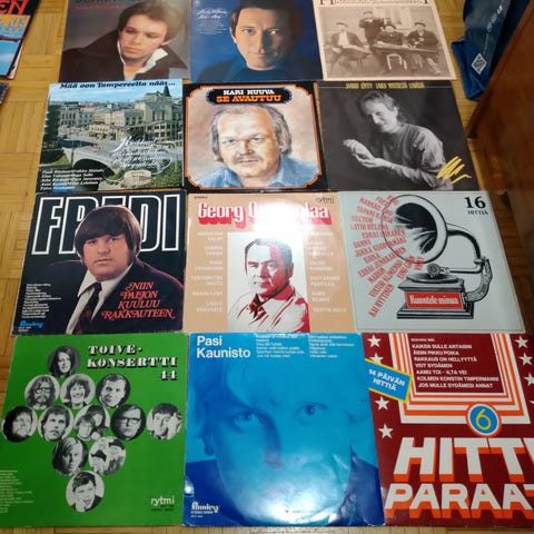 Lp-levyt mm. Liisa Akimof, Pave Maijanen ja Midnight Oil | Tori