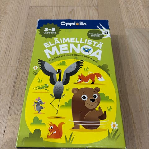 Oppi&ilo Etsi Eläin! -lastenpeli | Tori