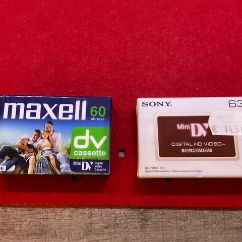 Sony ja Maxell miniDV-kasetit 60 minuuttia | Tori