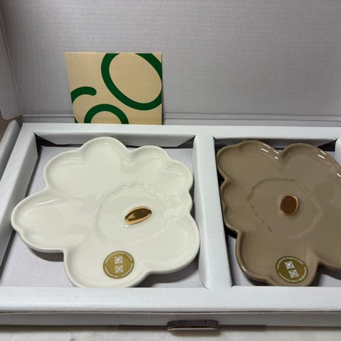 Marimekko Unikko shape lautaset 2kpl | Tori