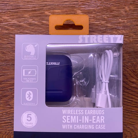 Streetz True Wireless nappikuulokkeet, vaaleansininen | Tori