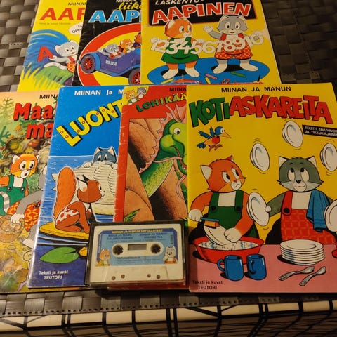 Miina ja Manu Vanhan linnan salaisuus ja Matkoilla lastenkirjat ja ...