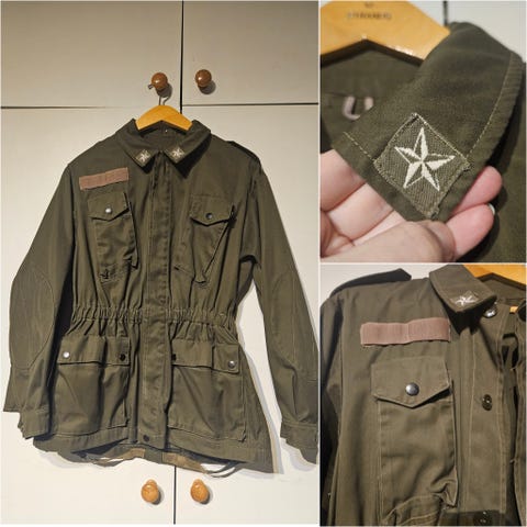 Vintage US Air Force Uniformu takki Wool 37R Military | Tori
