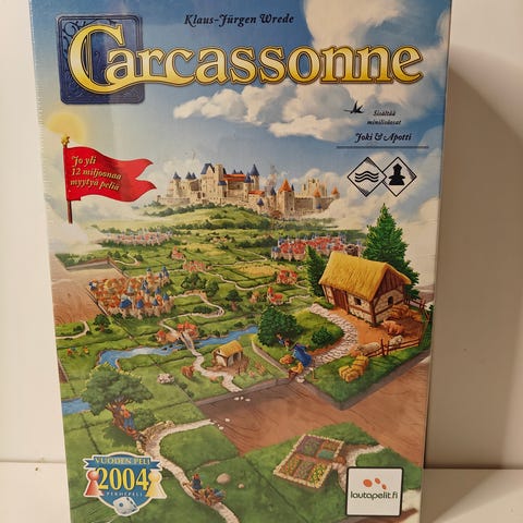 Carcassonne lautapeli UUSI | Tori