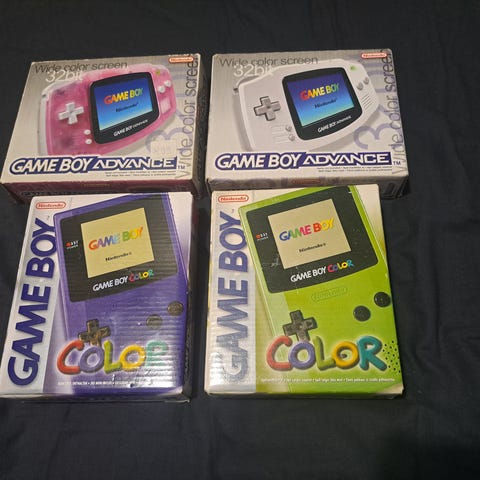 Gameboy Color Vihreä konsoli (L) GBC (Käytetty) | Tori