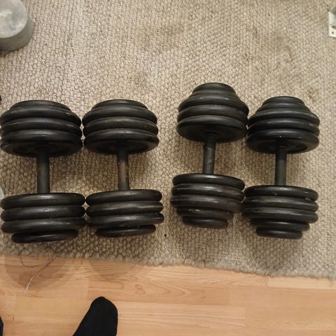 O:tan mb Barbell levyjä | Tori