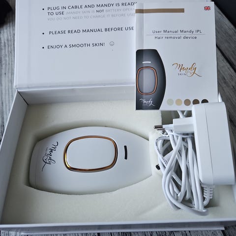 IPL Mandy Skin kotikäyttöinen laserkarvanpoistolaite musta | Tori