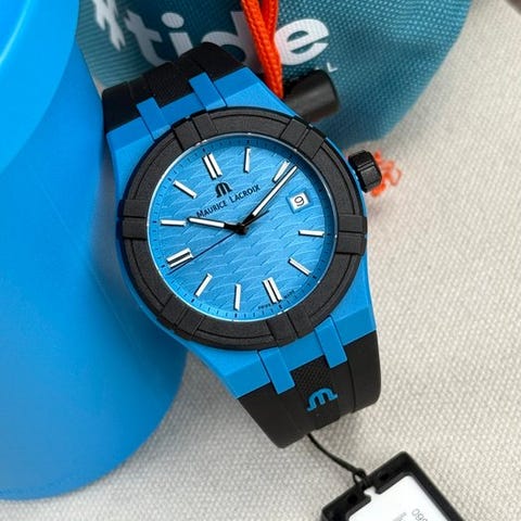 Maurice Lacroix - Aikon Tide Blue Date - AI2008-80080-300-0 - Miehet ...