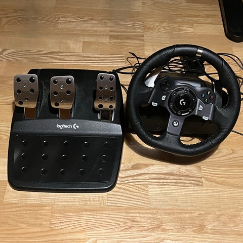 Logitech G920 ohjauspyörä ja polkimet | Tori