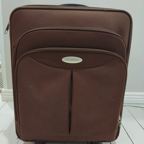 Samsonite matkalaukku sininen muovi unisex | Tori