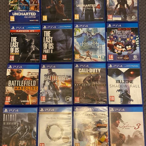 Playstation 4/ps4 -peli kokoelma | Tori