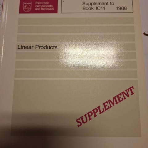 Linear Integrated Circuit Databook | Tori