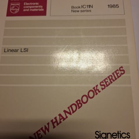 Signetics Linear LSI Supplement 1986 | Tori